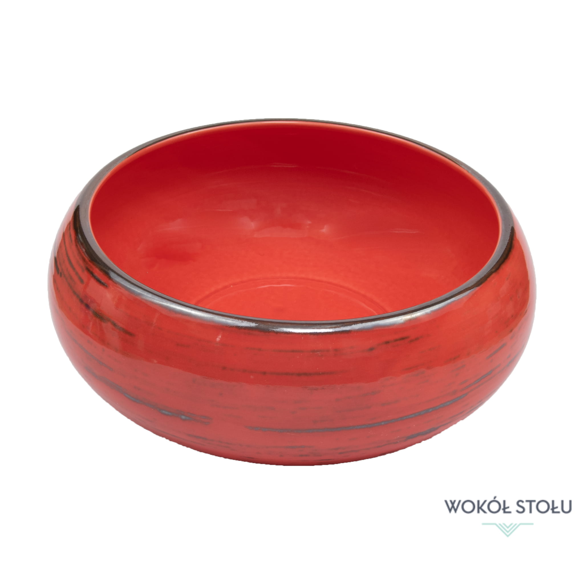 Salaterka Organic Alumina Nostalgia Red - Bogucice Wokół Stołu
